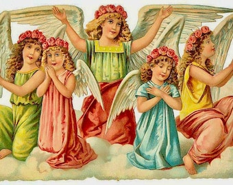 Angels cherubs | Etsy