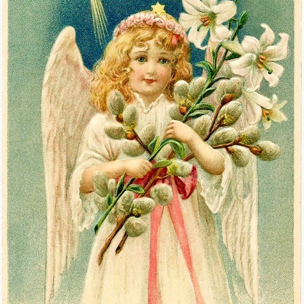Easter Angel - Etsy