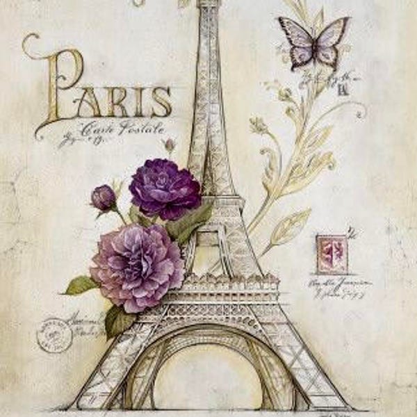 Paris Quilt Panel - Etsy