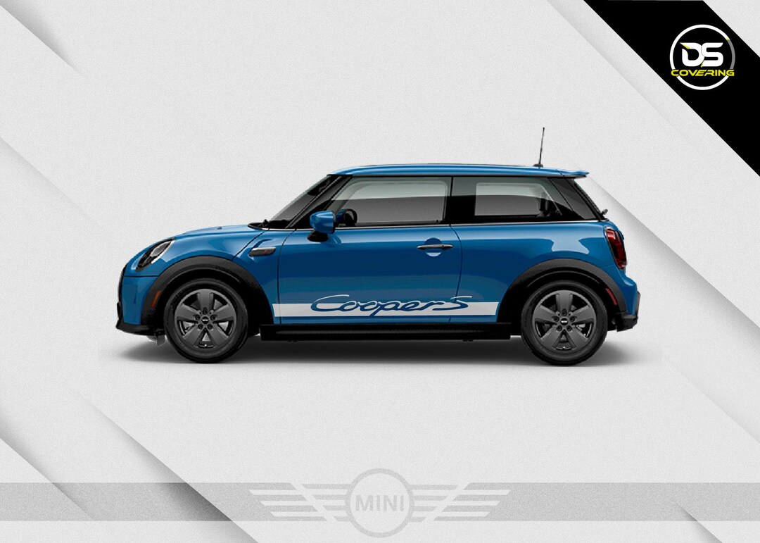 Mini Cooper S Side Stripes Sticker - Etsy