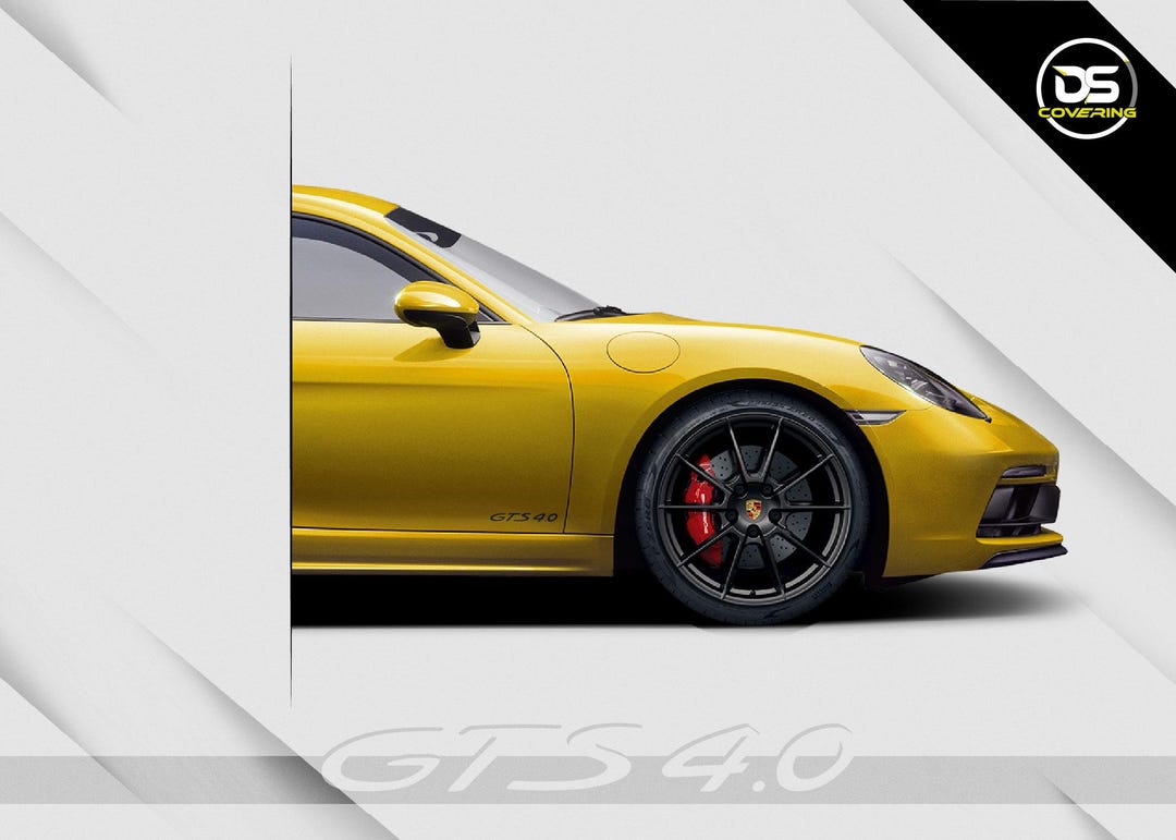 2x Door Stickers "gts 4.0" Porsche Cayman/boxster Type 987/981/718 - Etsy