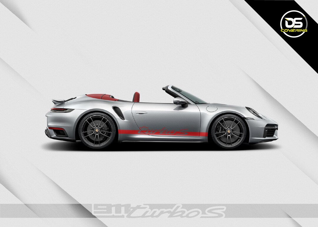 Side Stripes "turbo S" Sticker Porsche 911 Type 997/991/992 - Etsy