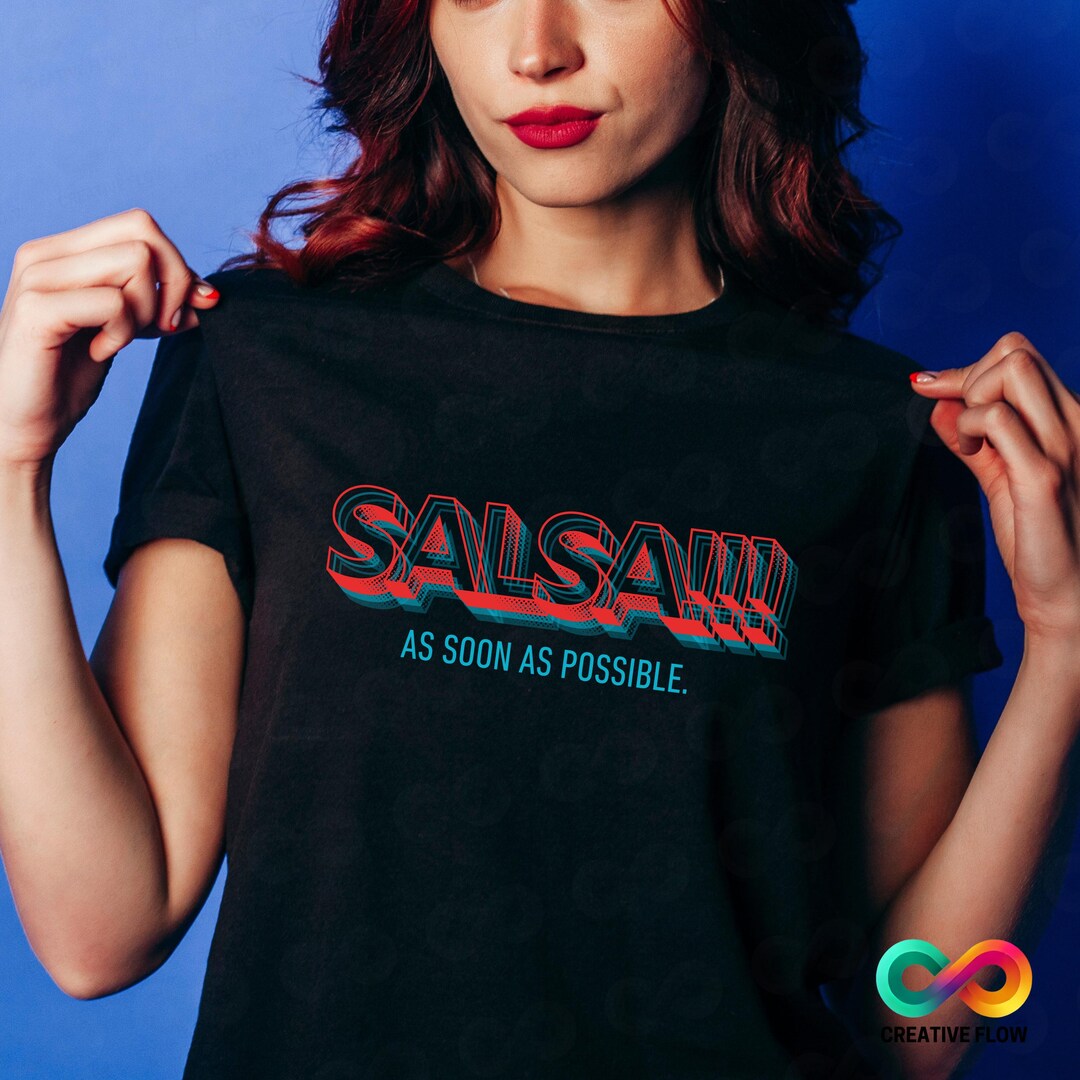 Salsa ASAP | Digital Dance and Latin Music Art PNG | Sublimation Design ...