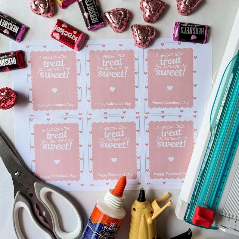 Valentine's Day Treat Cards; Valentines Day Cards; Valentines Gifts ...