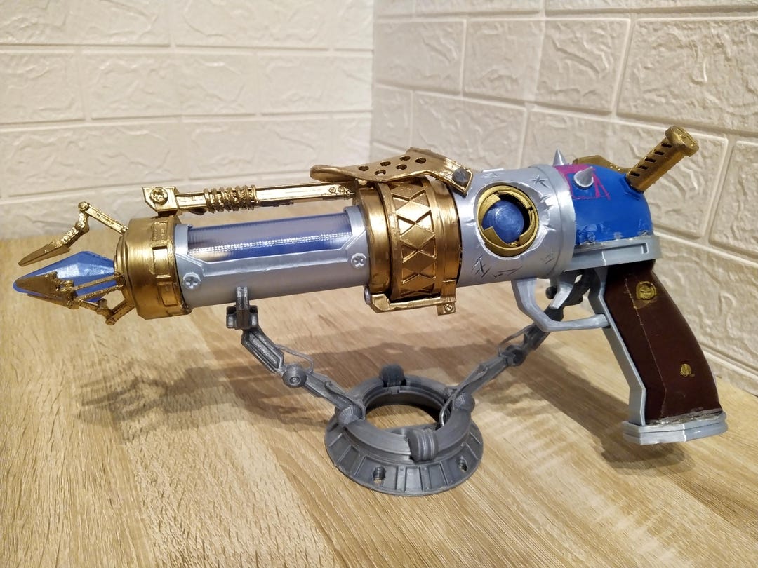 Jinx Gun From Arcane Season 2 - Isha Gun - Cosplay Prop - Etsy Australia