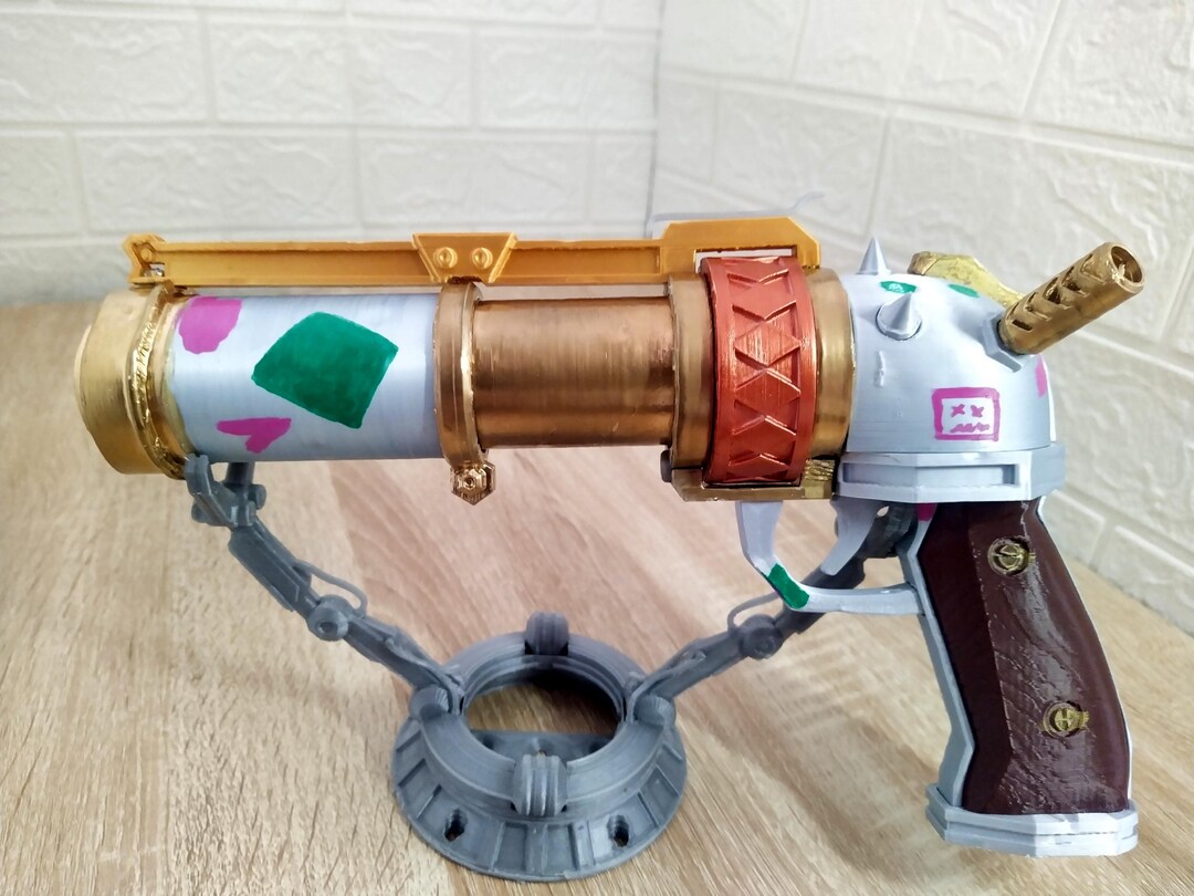 Jinx Gun From Arcane - Cosplay Prop - Etsy