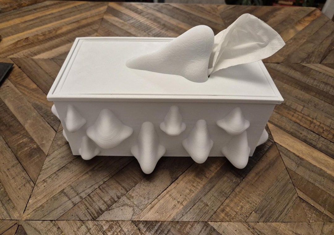 Nosey Tissue Box Holder - Funny Tissue Box Cover With Lid - Unique ...