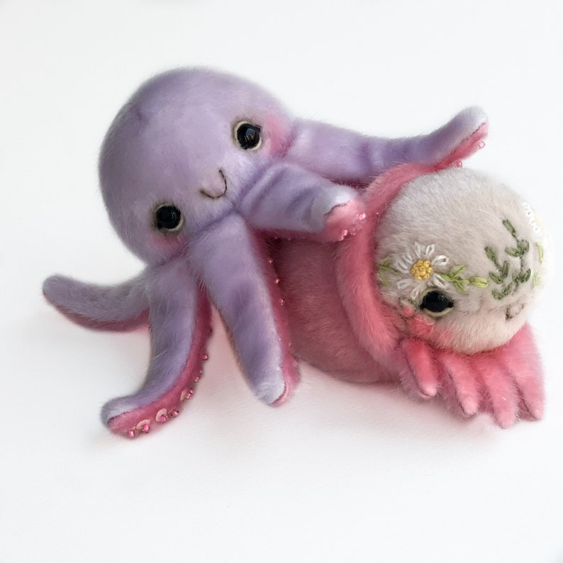 Squid PDF Sewing Pattern Artist Pattern Stuffed Toy - Etsy