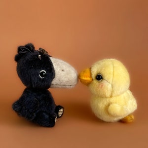 Crow Bird PDF Sewing Pattern Video Tutorial DIY Stuffed Toy Pattern ...