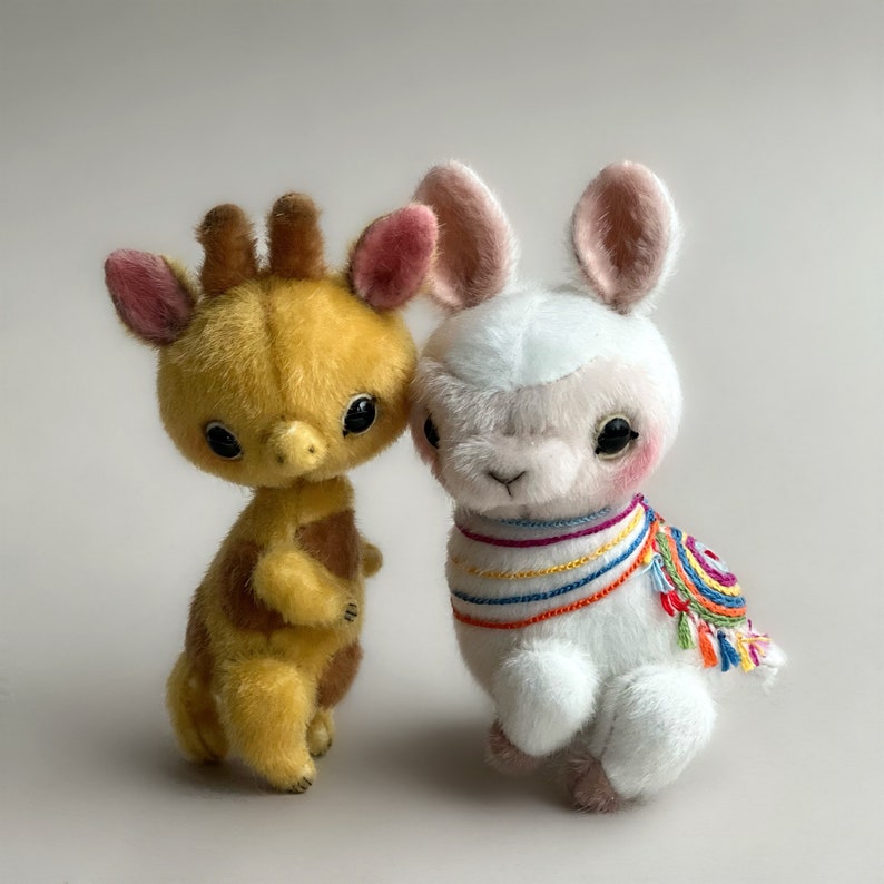 Alpaca Lama PDF Sewing Pattern Alpaka Video Tutorial DIY - Etsy