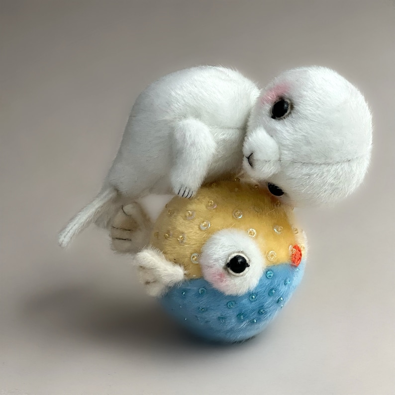 Seal PDF Sewing Pattern Video Tutorial DIY Stuffed Toy - Etsy