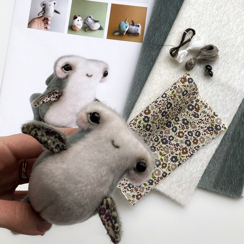 Hammerhead Shark Sewing KIT Artist Pattern Stuffed Toy - Etsy