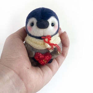 Penguin PDF Sewing Pattern Video Tutorial DIY Stuffed Toy Pattern DIY ...