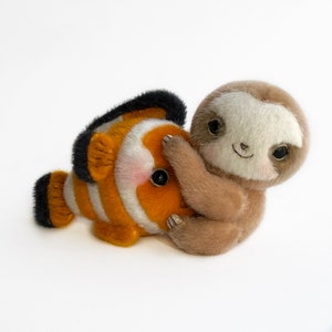 Clownfish PDF Sewing Pattern, Video Tutorial DIY Stuffed Toy Pattern ...