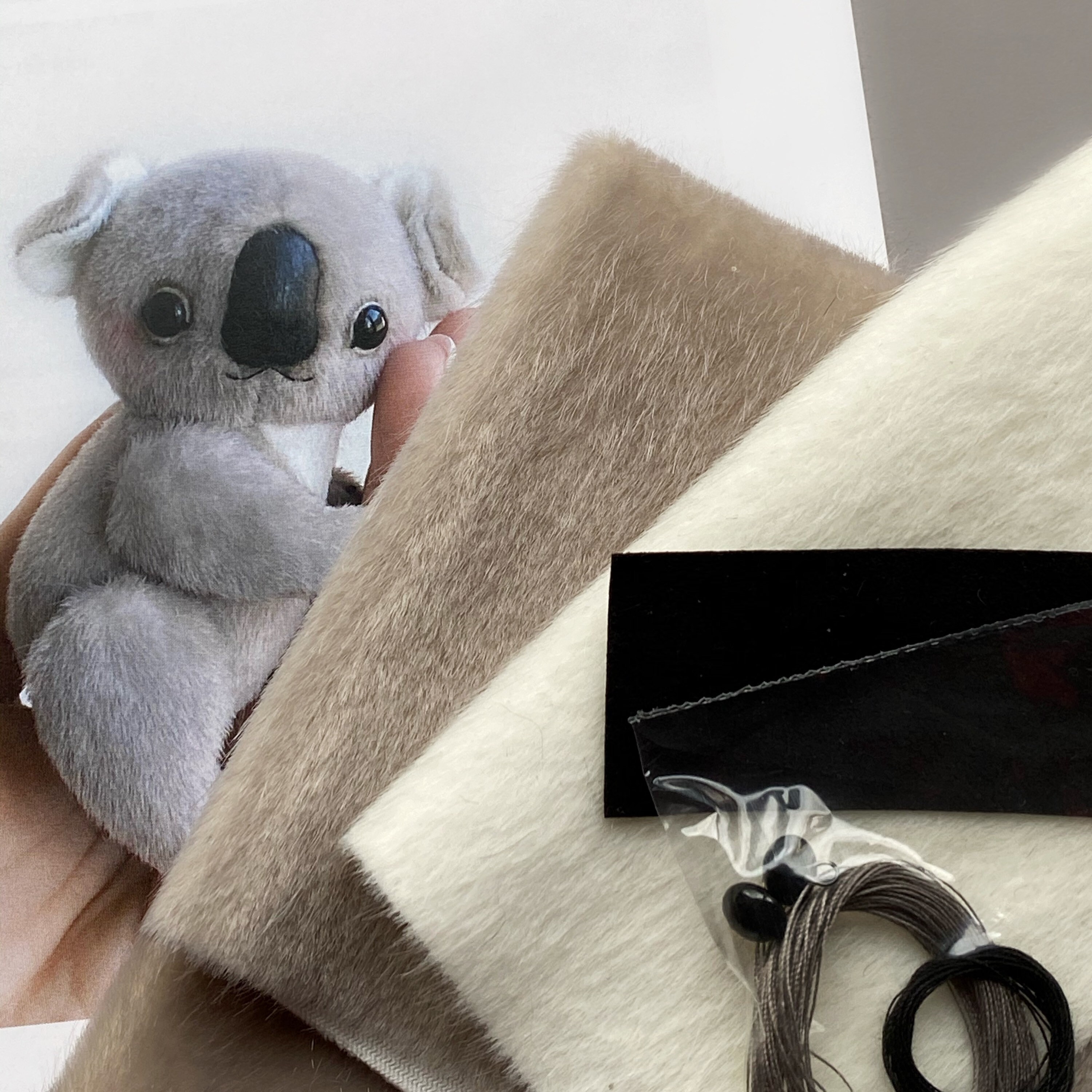 Koala Sewing KIT artist pattern koala craft kit koala - Etsy.de