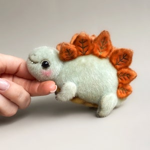 Stegosaurus PDF Sewing Pattern, Video Tutorial DIY Stuffed Toy Pattern ...