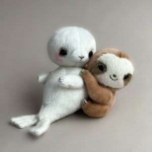 Seal PDF Sewing Pattern, Video Tutorial DIY Stuffed Toy Pattern Jelly ...