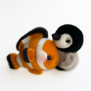 Clownfish PDF Sewing Pattern, Video Tutorial DIY Stuffed Toy Pattern ...