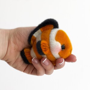 Clownfish PDF Sewing Pattern, Video Tutorial DIY Stuffed Toy Pattern ...
