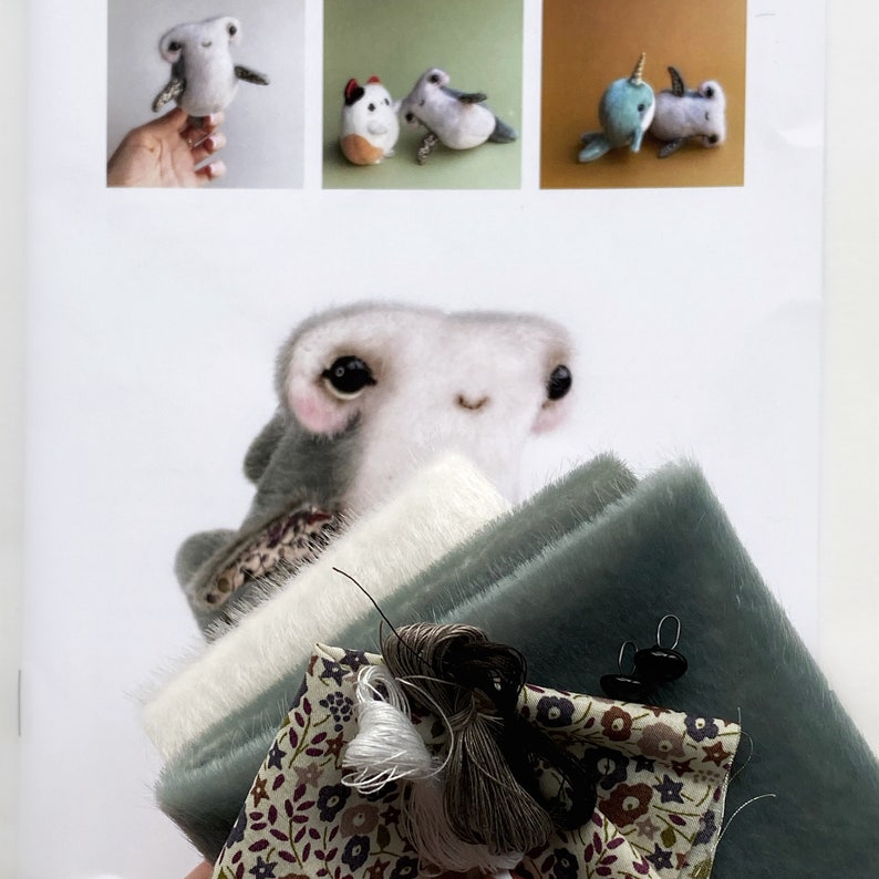 Hammerhead Shark Sewing KIT Artist Pattern Stuffed Toy - Etsy
