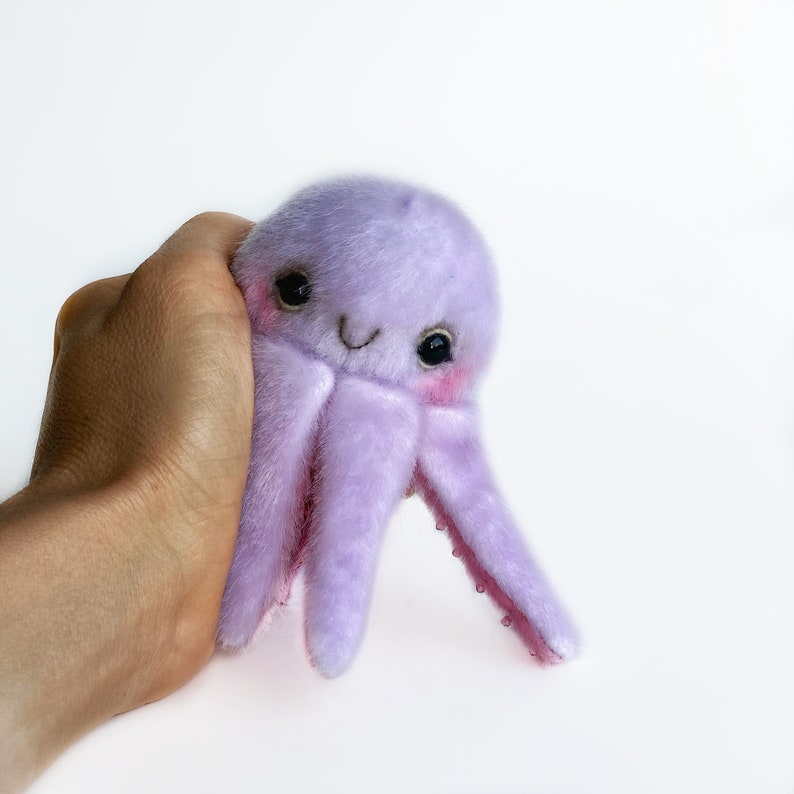 Octopus PDF Sewing Pattern Video Tutorial DIY Stuffed Toy - Etsy Canada