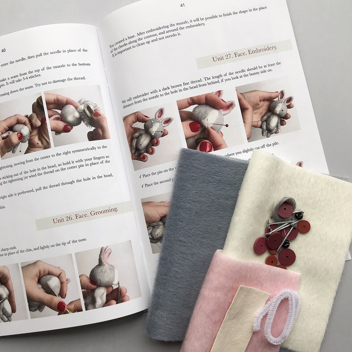 Bunny Complete Sewing KIT Pattern bunny for - Etsy