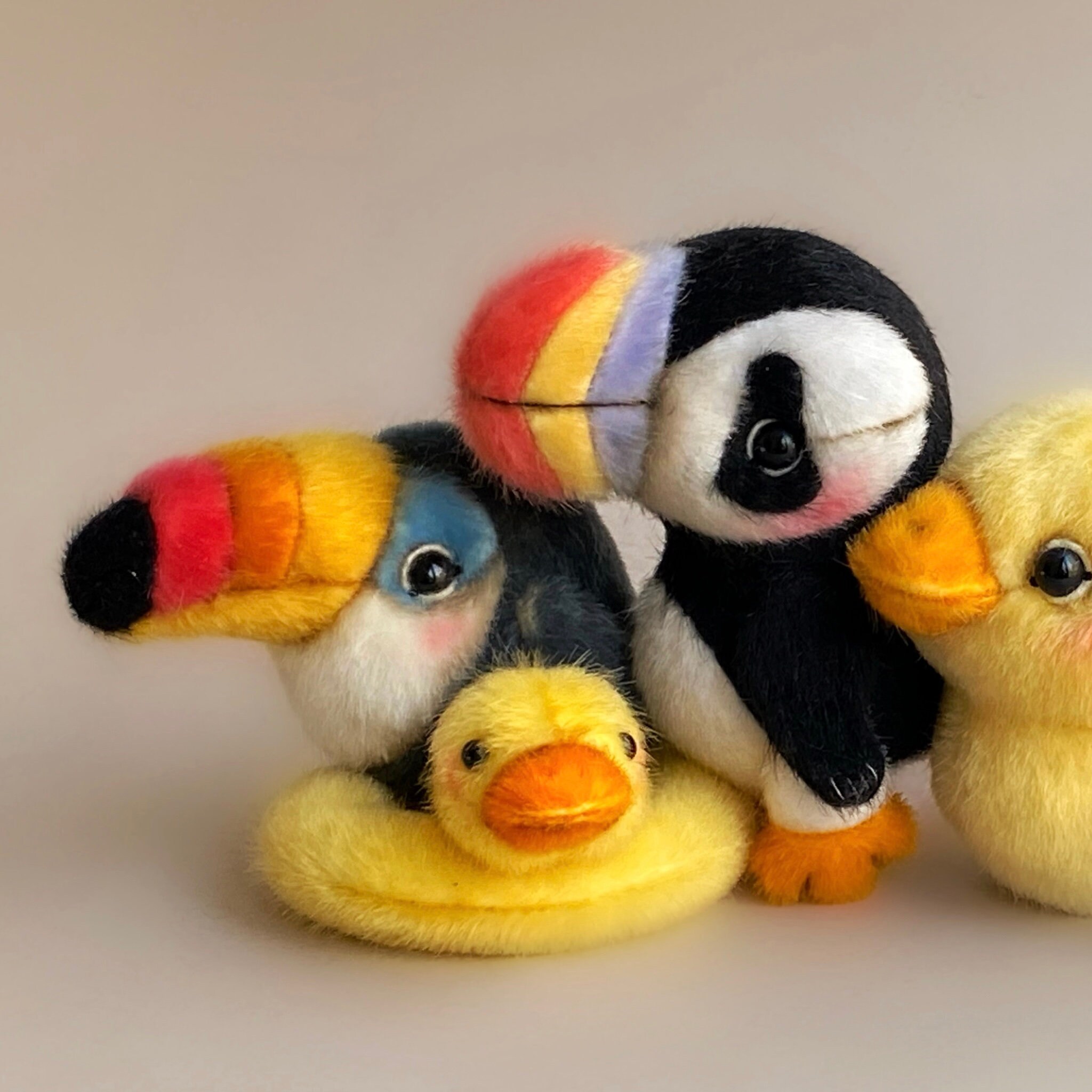 Puffin PDF Sewing Pattern Video Tutorial Bird DIY Stuffed Toy - Etsy UK