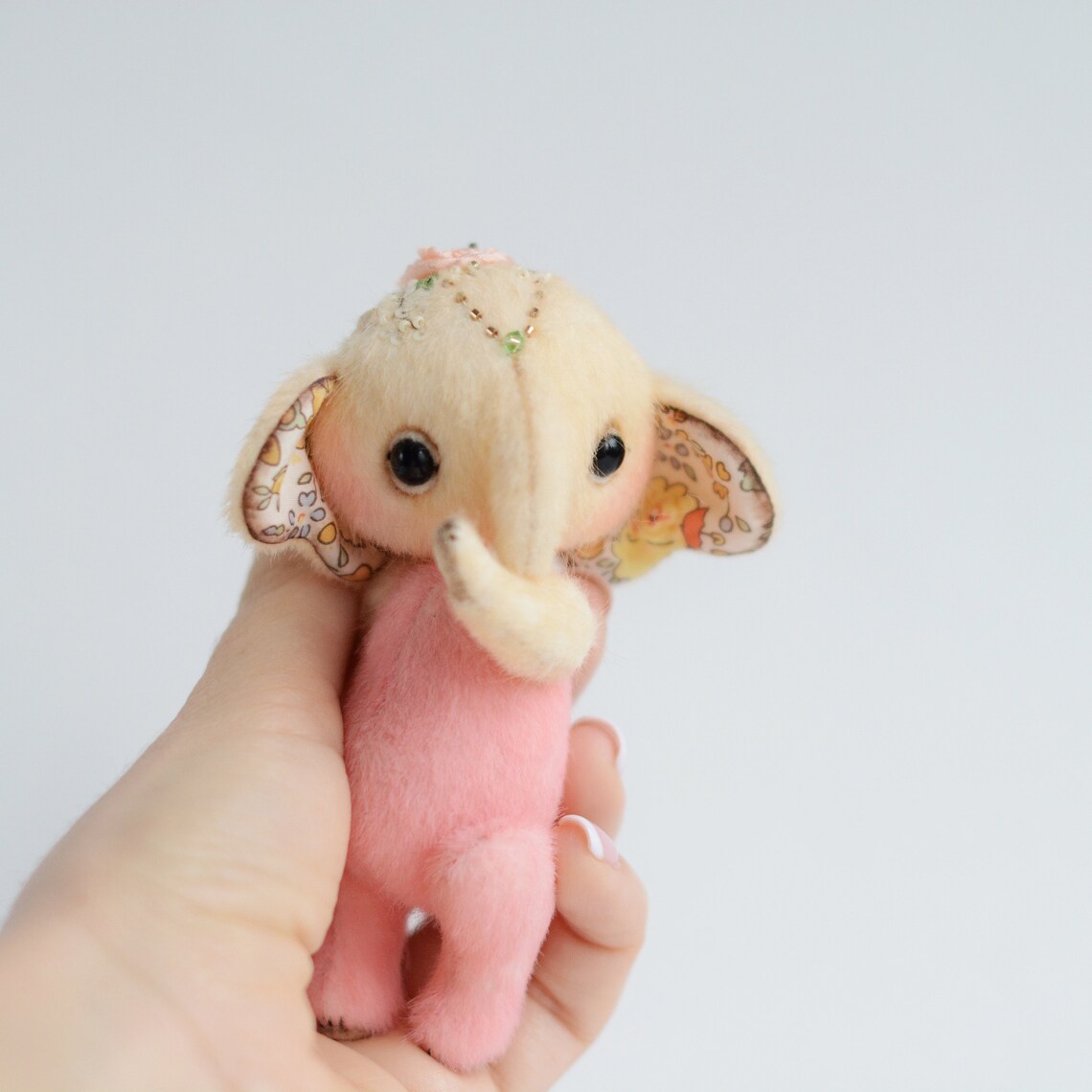 Miniature Teddy Elephant PATTERN PDF Text Instructions Easy - Etsy