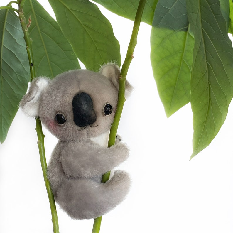 Koala PDF Sewing Pattern Video Tutorial DIY Stuffed Toy - Etsy UK