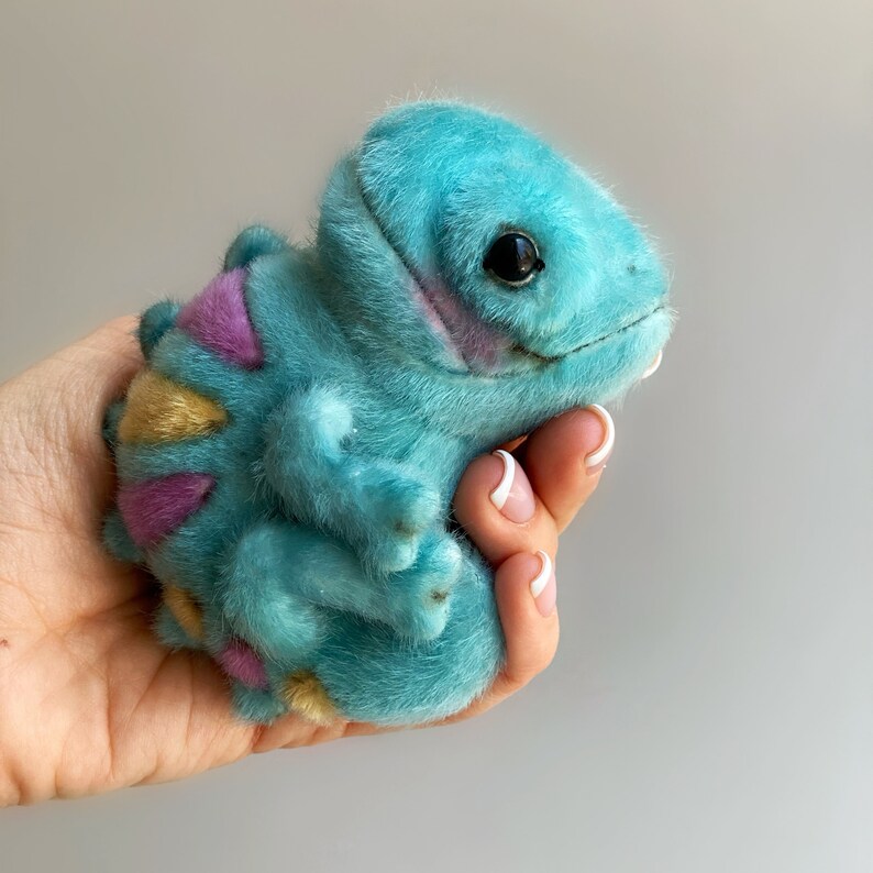 Chameleon PDF sewing pattern Video tutorial DIY stuffed toy | Etsy México