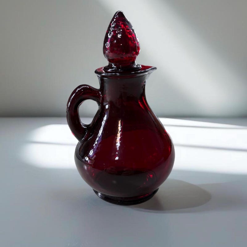 Avon Strawberry Pitcher - Etsy