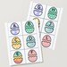 Kindergarten EASTER EGG Literacy Center | Lowercase and Uppercase ...