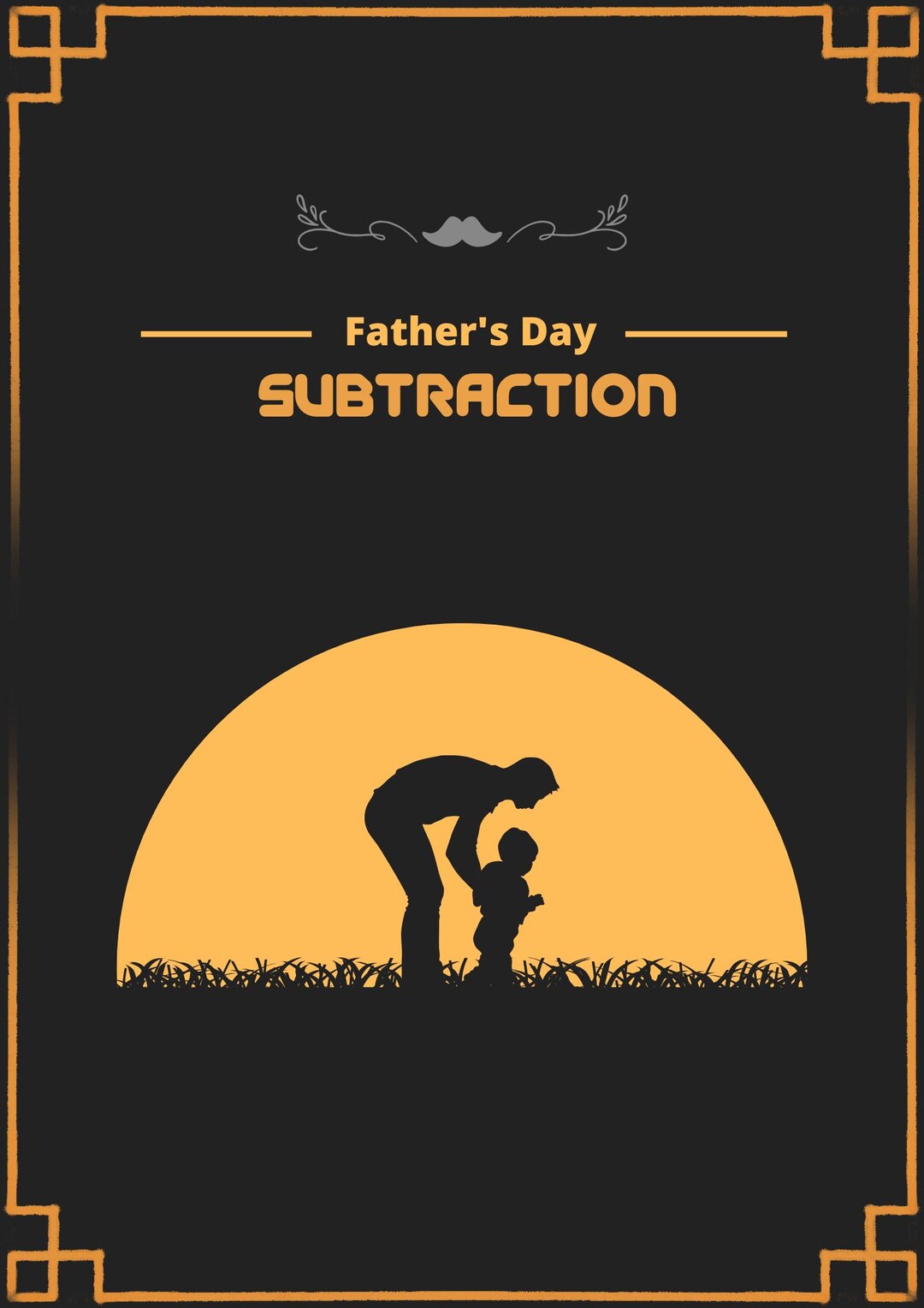 Father's Day Subtraction Worksheets 15 Printable Math Worksheets for ...