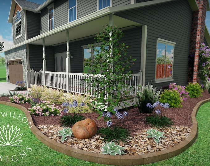 Perennial Garden Design, Landscape Design, Easy to Grow, Zones 3-8 ...