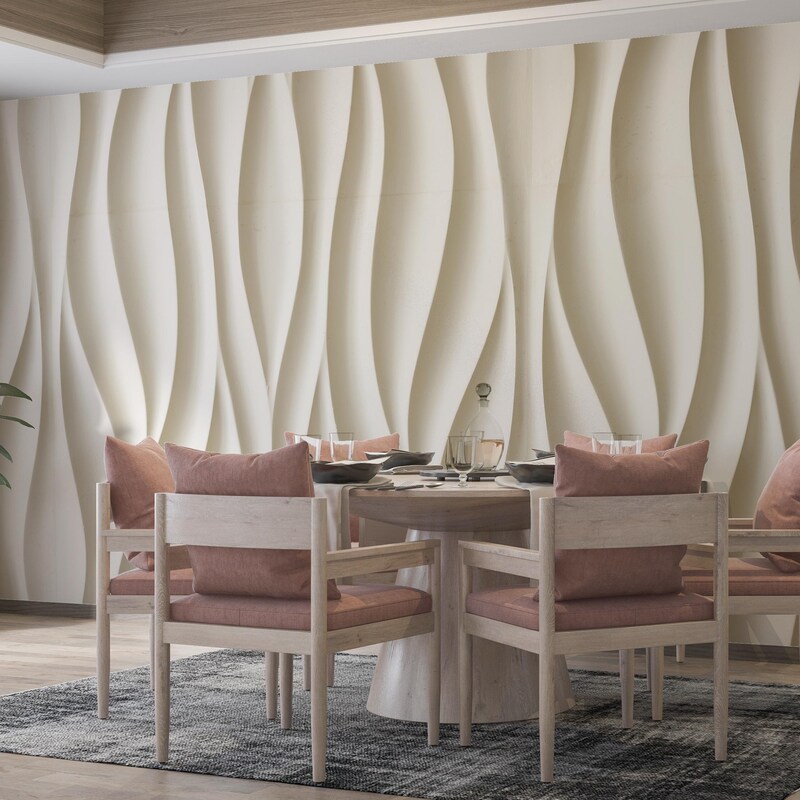 Relief Wallpaper - Etsy