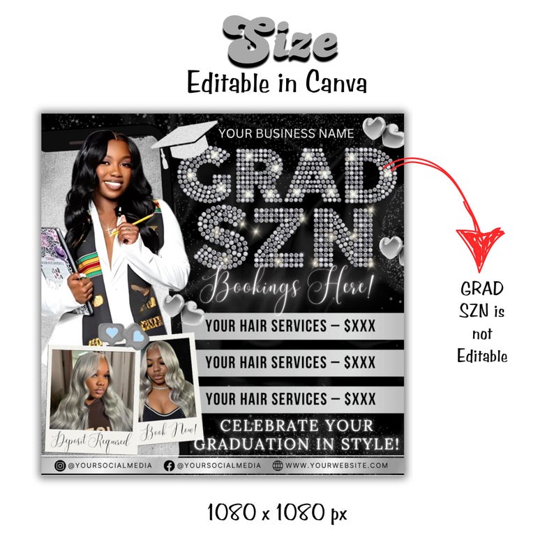 Graduation Booking Flyer, Graduation Special Flyer, Graduation Deals ...