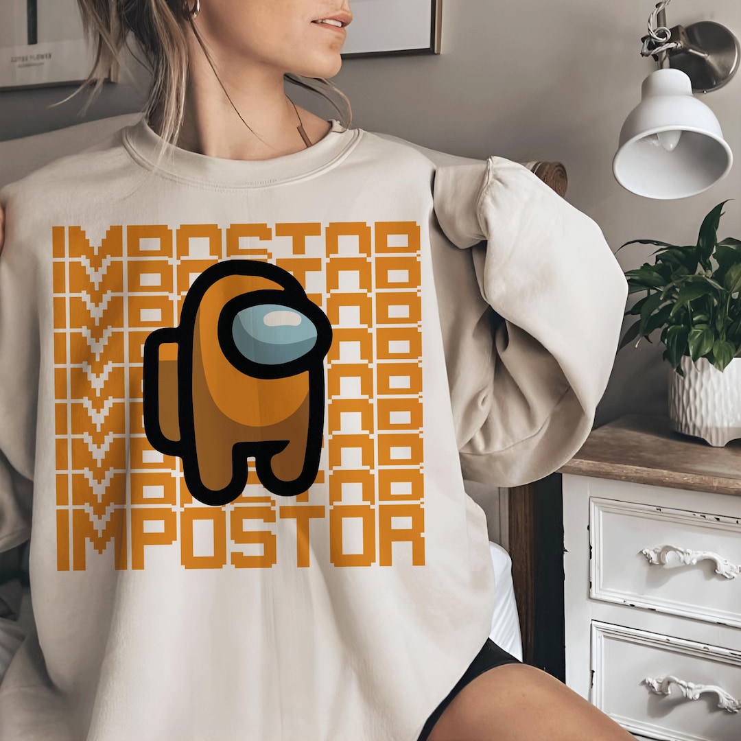 Among Us Impostor Svg Png, Among Us Silhouette Cut Files, Among Us T ...