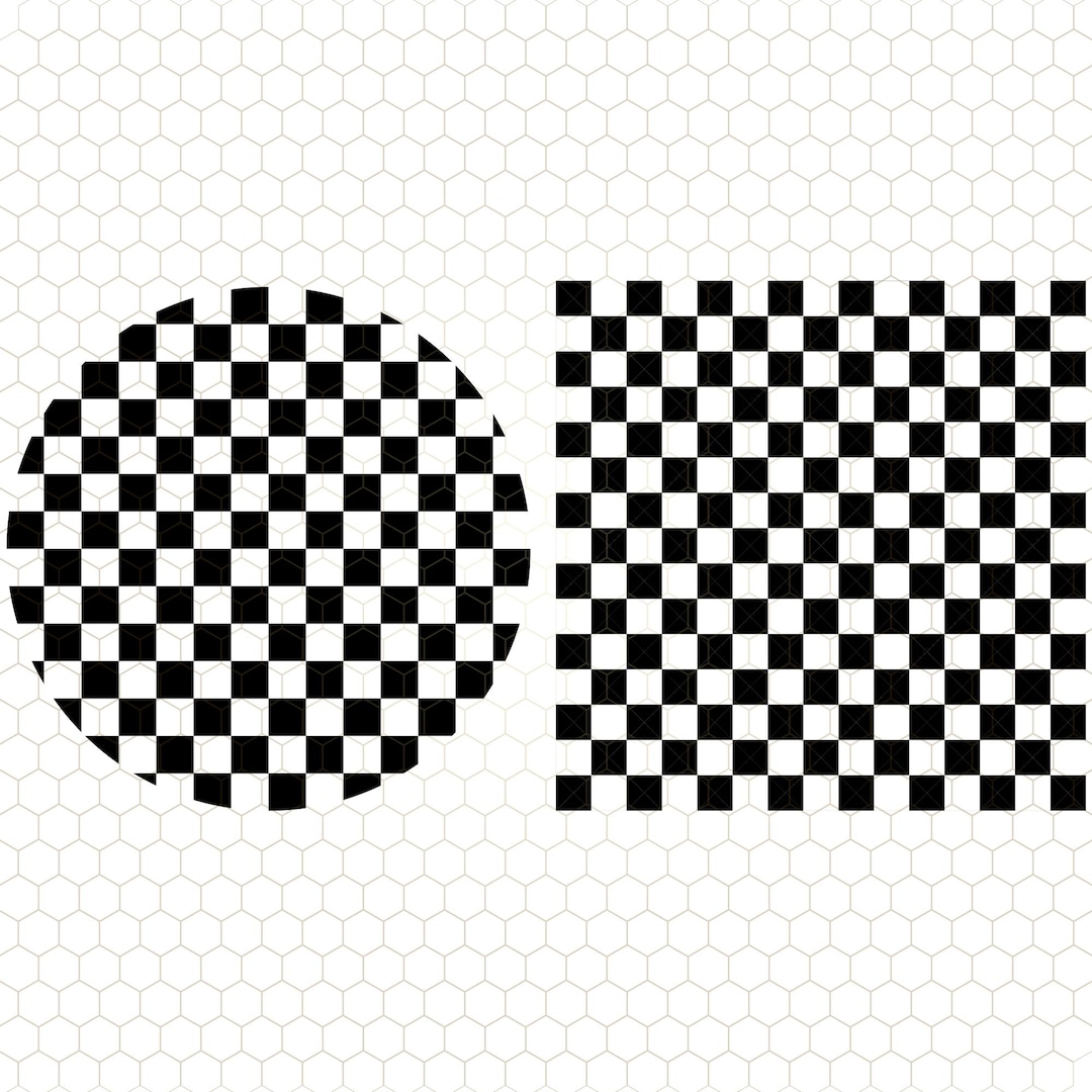 Checkered Bundle SVG, Checkered Pattern Svg, Seamless Checkered Pattern ...