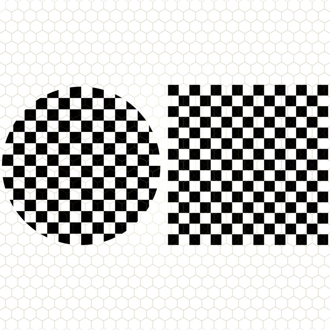 Checkered Bundle SVG, Checkered Pattern Svg, Seamless Checkered Pattern ...