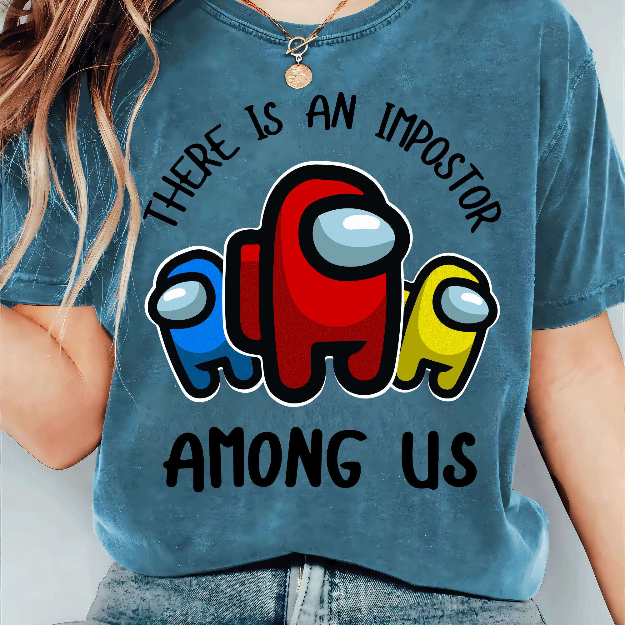 Among Us There is an Impostor Svg, Among Us Silhouette Cut Files, Among ...