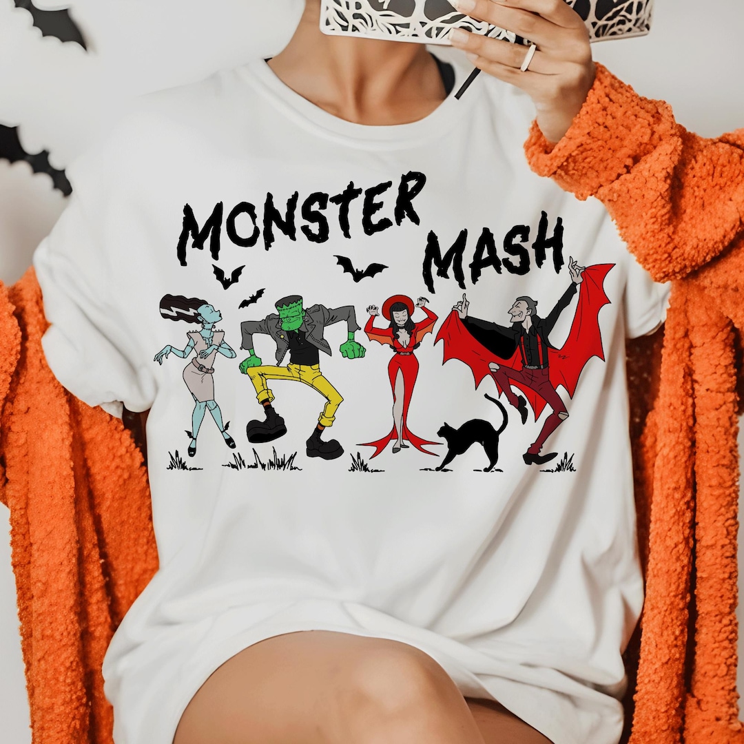 Monster Mash Svg, Halloween Characters Svg, Ghost Halloween Svg, Horror ...