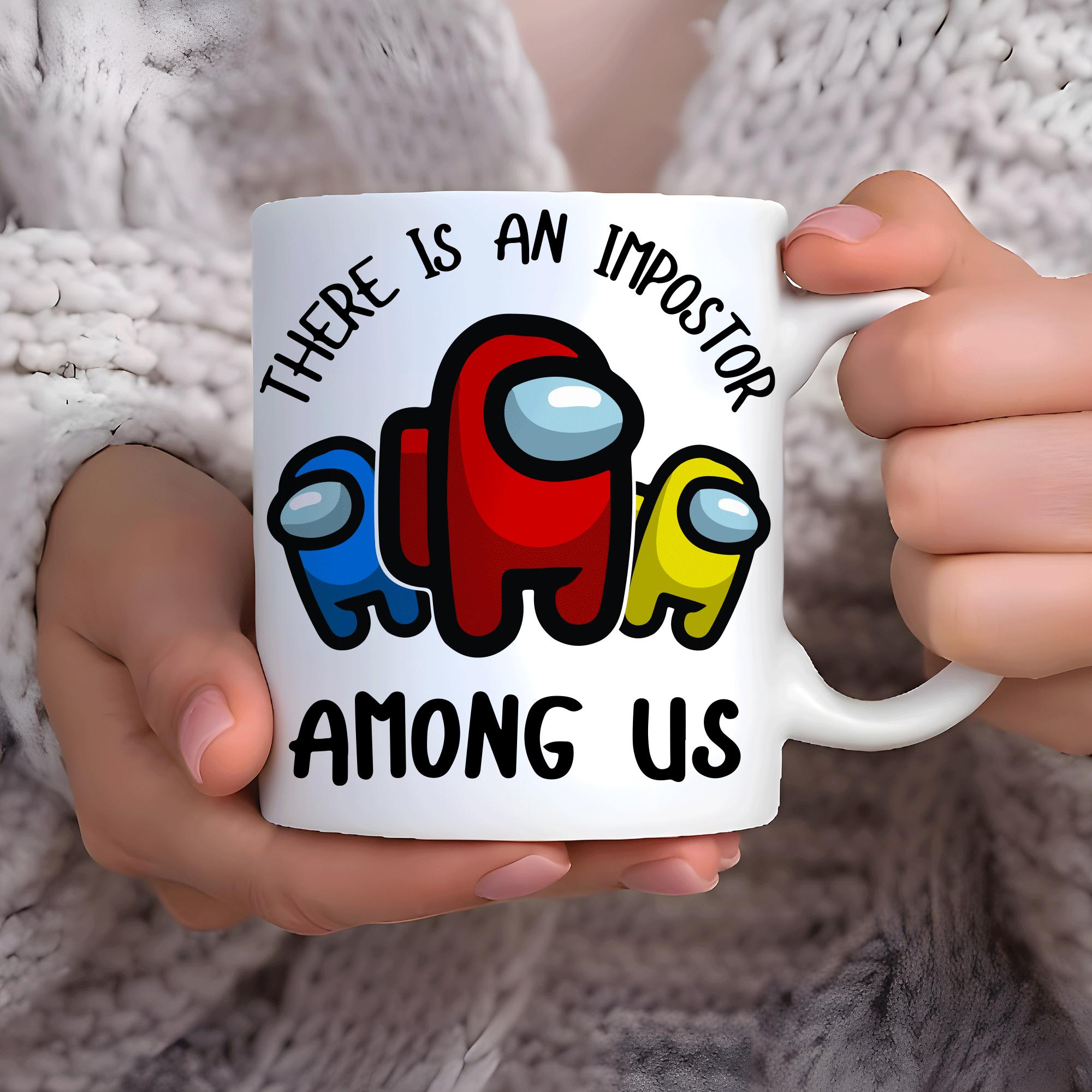 Among Us There is an Impostor Svg, Among Us Silhouette Cut Files, Among ...