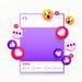 Instagram Template Selfie Frame Svg, Youtuber Svg, Influencer Svg Png ...