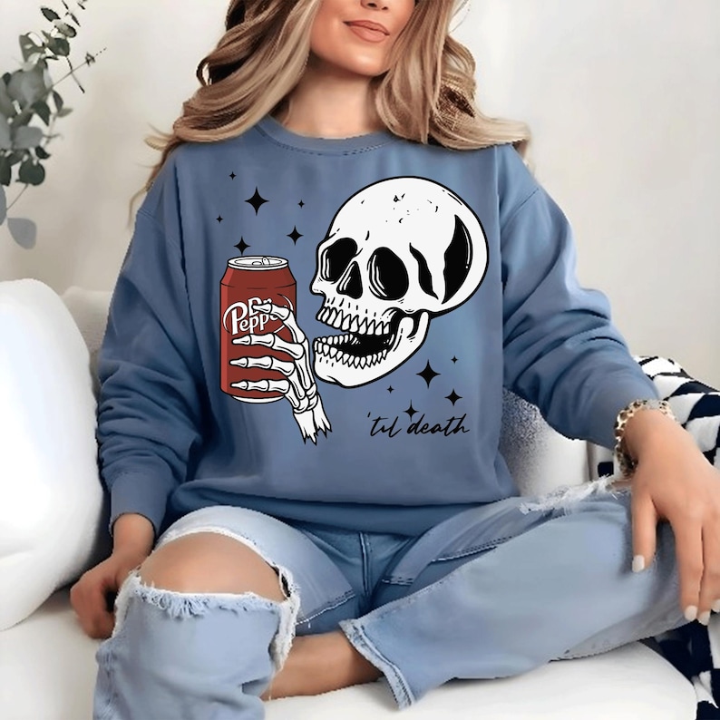 Till Death Dr. Pepper Svg, Skeleton Svg, Cute Dr Pepper Svg , Skeleton ...