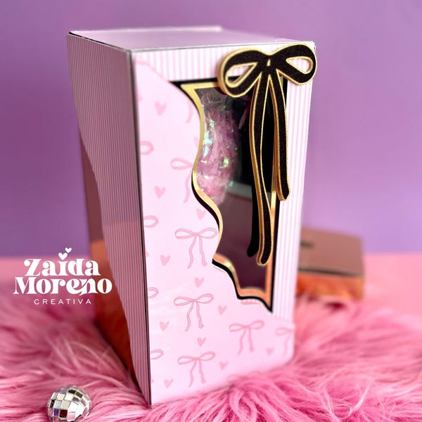 Molde para caja de copa - Etsy México