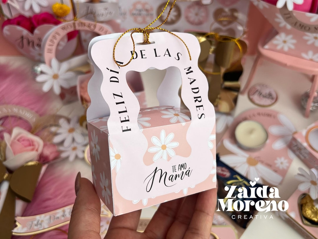 Coquette Box, Coquette Bag for Mom / Editable Digital File in Studio ...