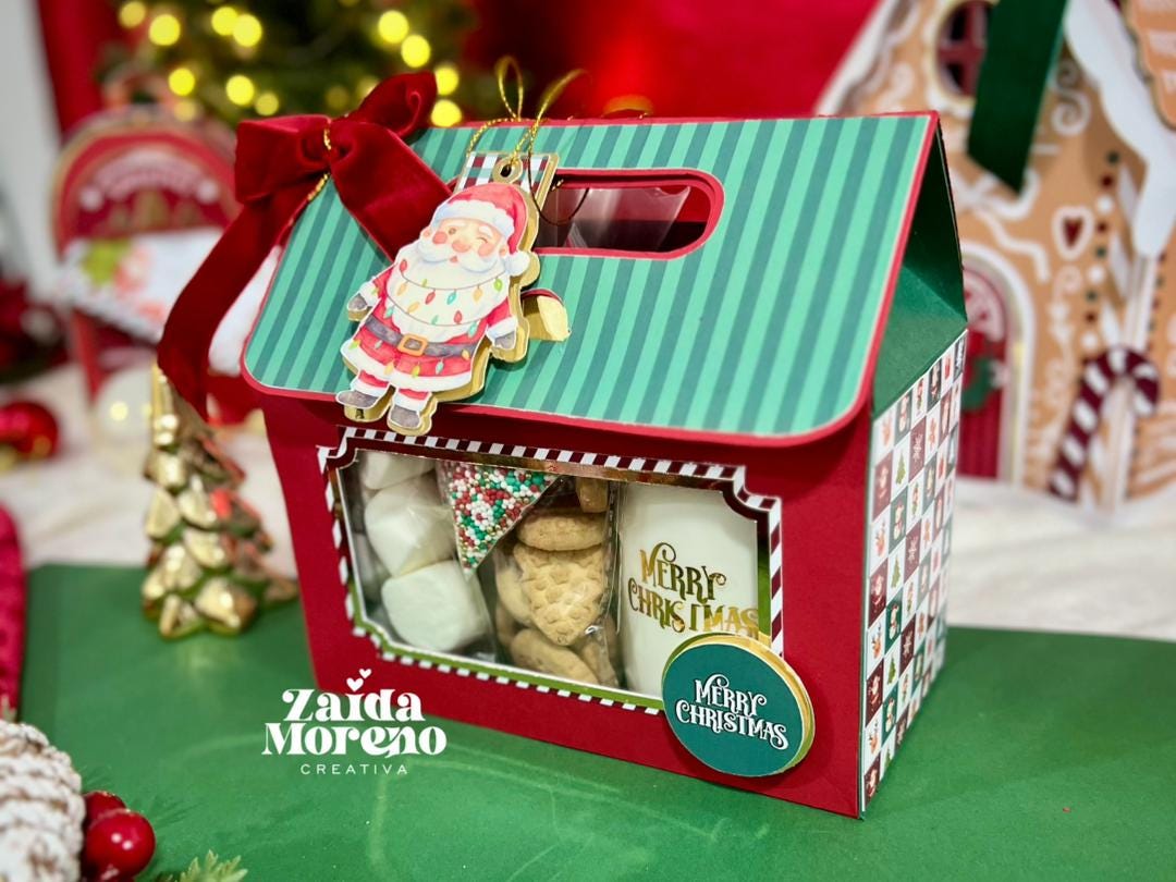 Christmas Box With Window/ Christmas Bag/ Mug Holder/ File in Studio ...