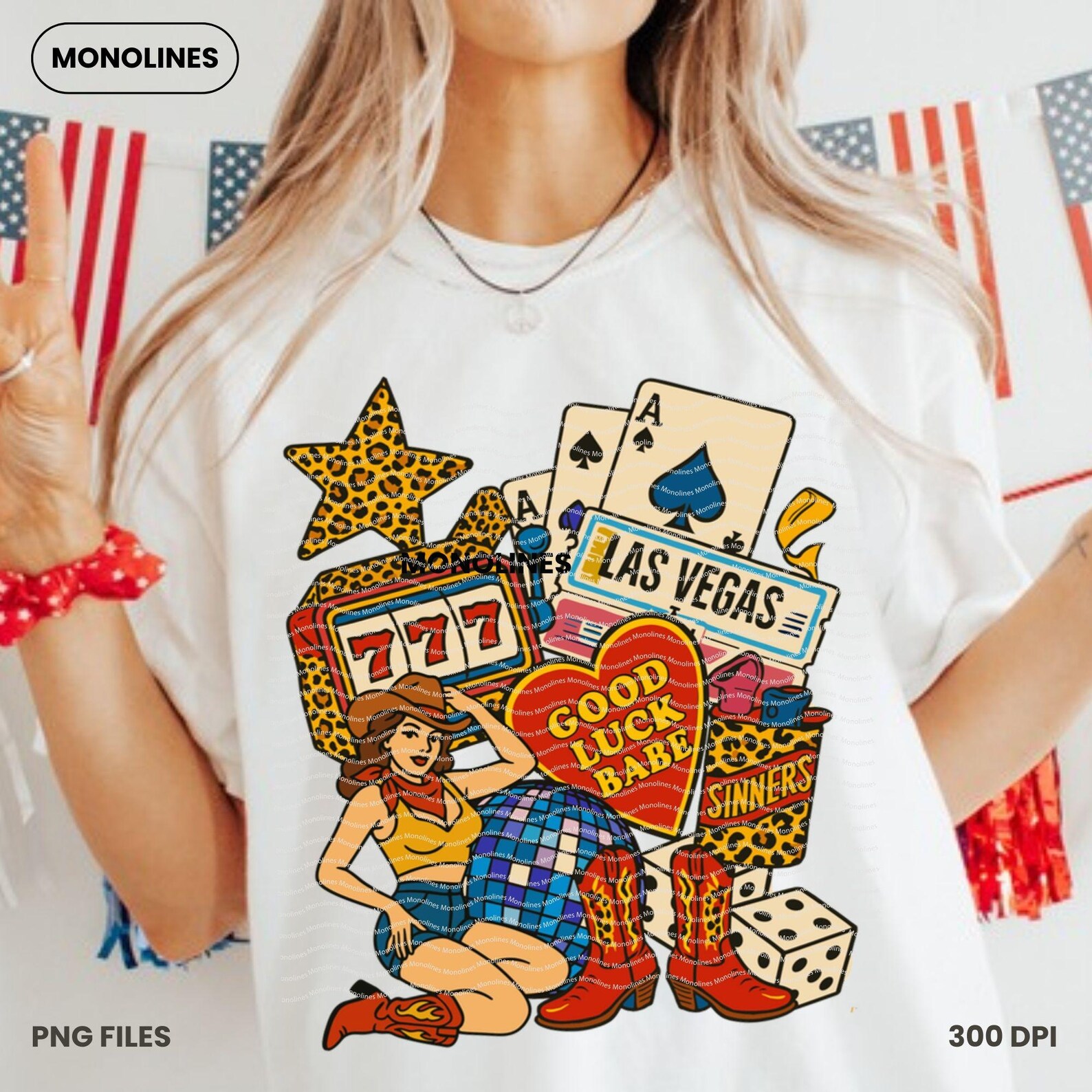 Cowgirl Collage PNG, Retro Western Baddie PNG, Lucky Babe Sublimation ...