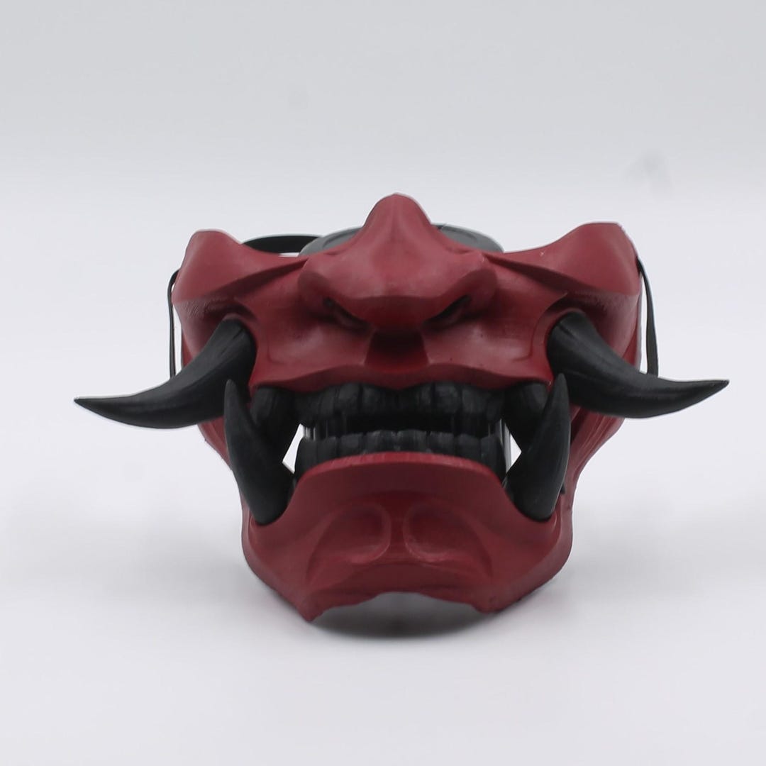Ghost of Tsushima Maskv1,samurai Mask,oni Mask,mempo Cosplay-handmade ...
