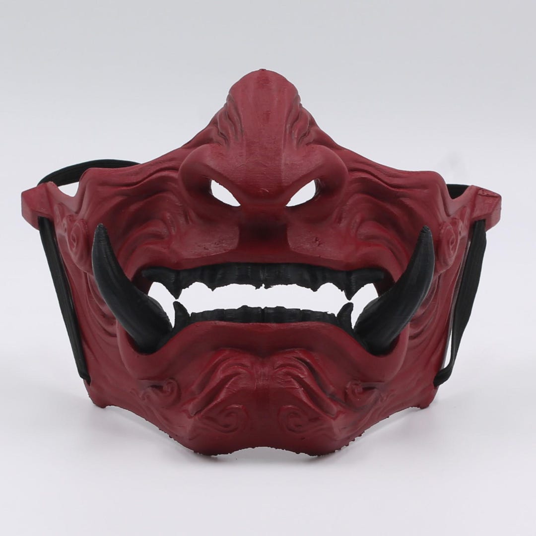 Ghost of Tsushima Maskv1,samurai Mask,oni Mask,mempo Cosplay-handmade ...